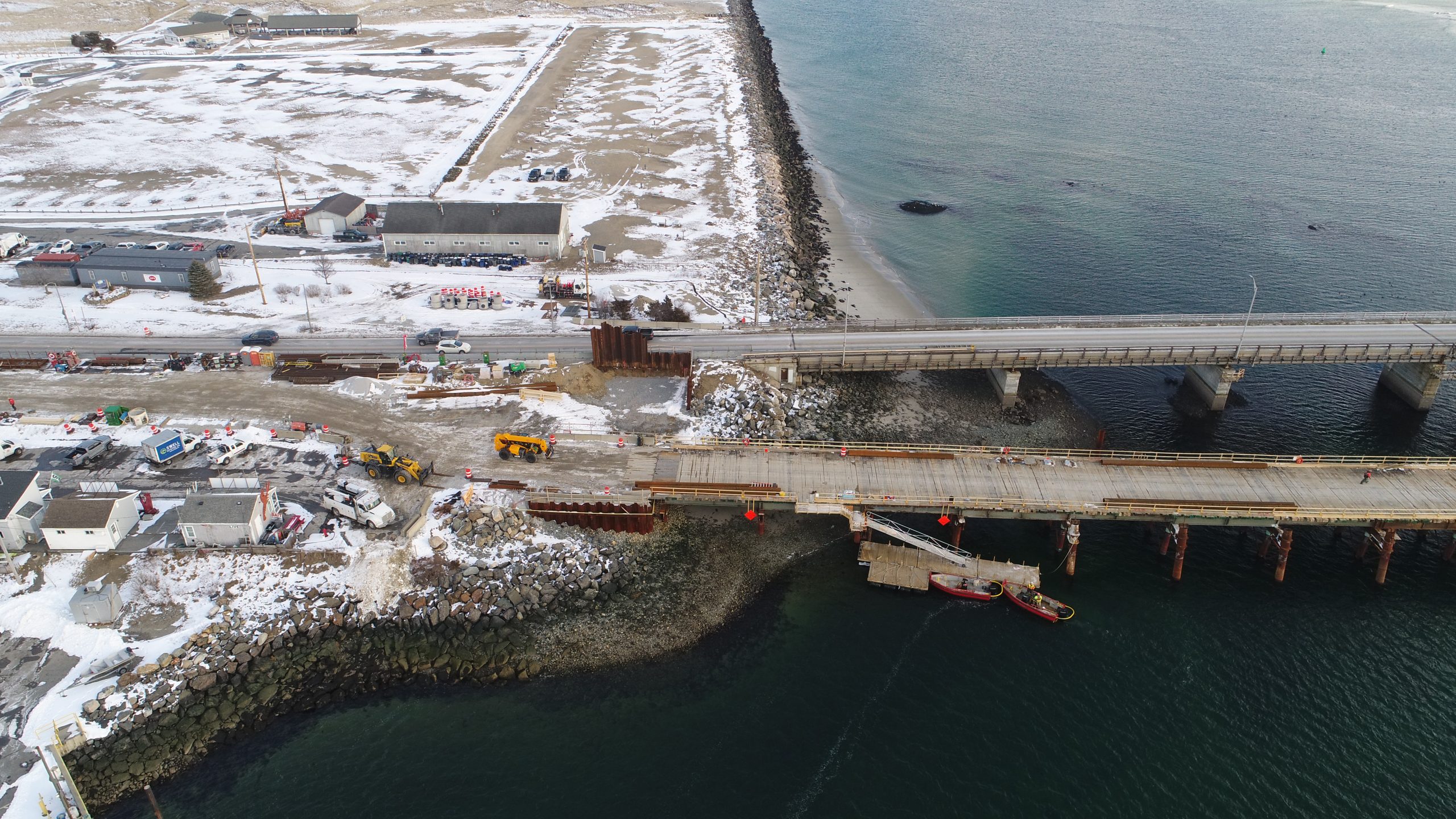 SPS NH1A Over Hampton River Bridge Replacement Project Signs OSHA ...